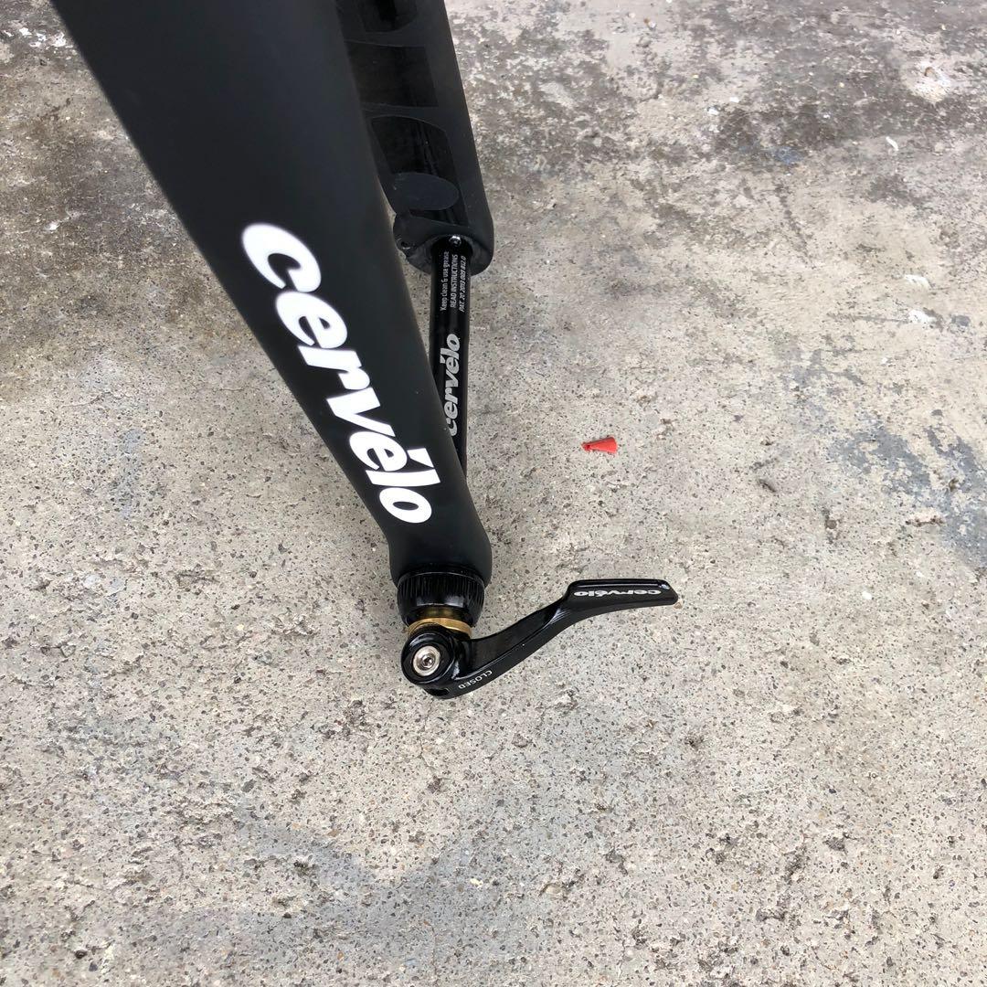 Cervelo R5 Frameset Size 51 Disc Black on Black, Sports Equipment ...