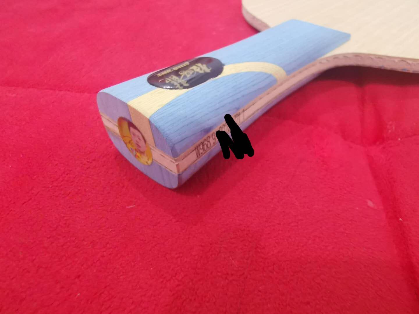 DHS W968 special customised Table Tennis blade, Sports, Sports & Games ...