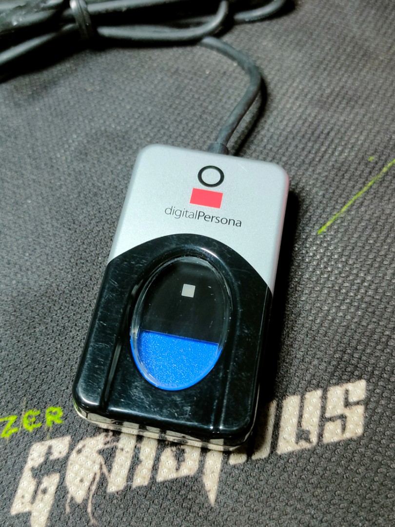 Digital Persona 4500 Fingerprint Scanner, Computers & Tech, Printers ...