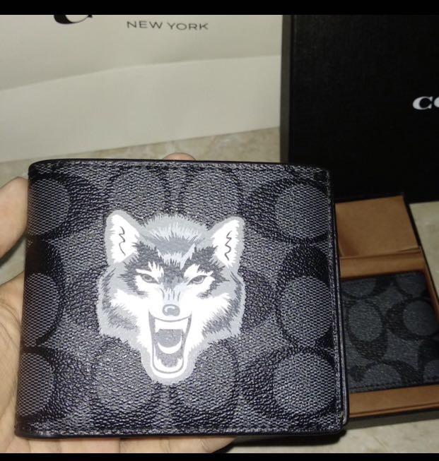 Dompet wolf coach proa original, Fesyen Pria, Tas & Dompet , Dompet di ...