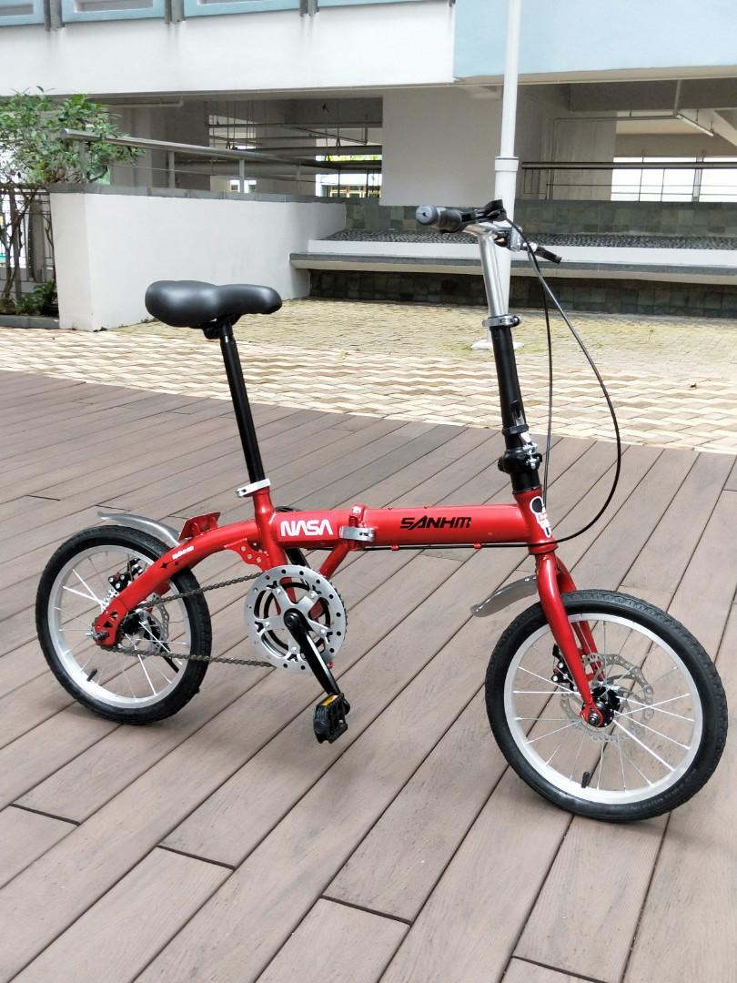 Foldable bike, Bicycles & PMDs, Bicycles, Fixies on Carousell