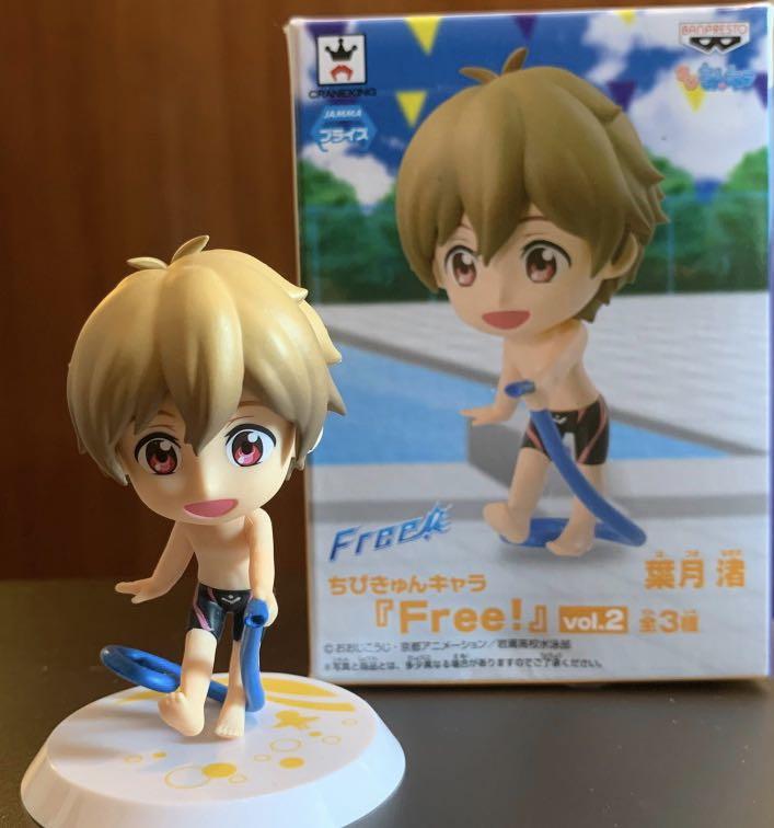 Free! 熱血自由式 フリー figure———葉月渚, 興趣及遊戲, 收藏品及紀念品, 明星周邊 - Carousell