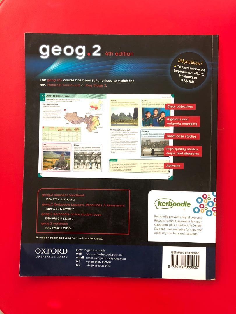 Geog.2 Student book 4th edition, Hobbies & Toys, Books & Magazines ...