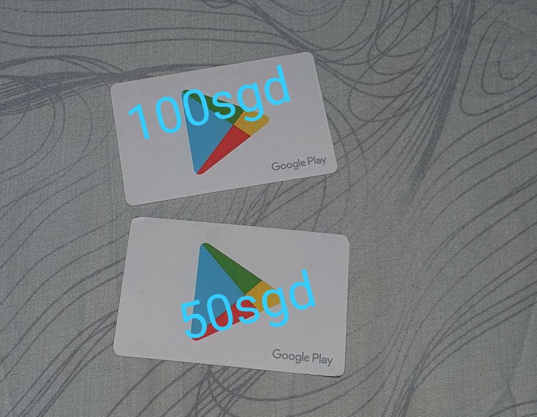 Google Play Store Gift Card, Tickets & Vouchers, Vouchers on Carousell