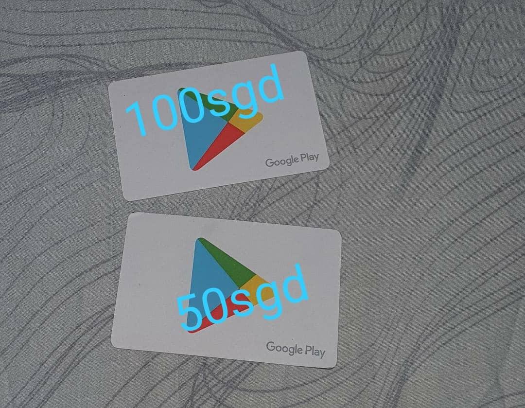 Google Play Store Gift Card, Tickets & Vouchers, Vouchers on Carousell