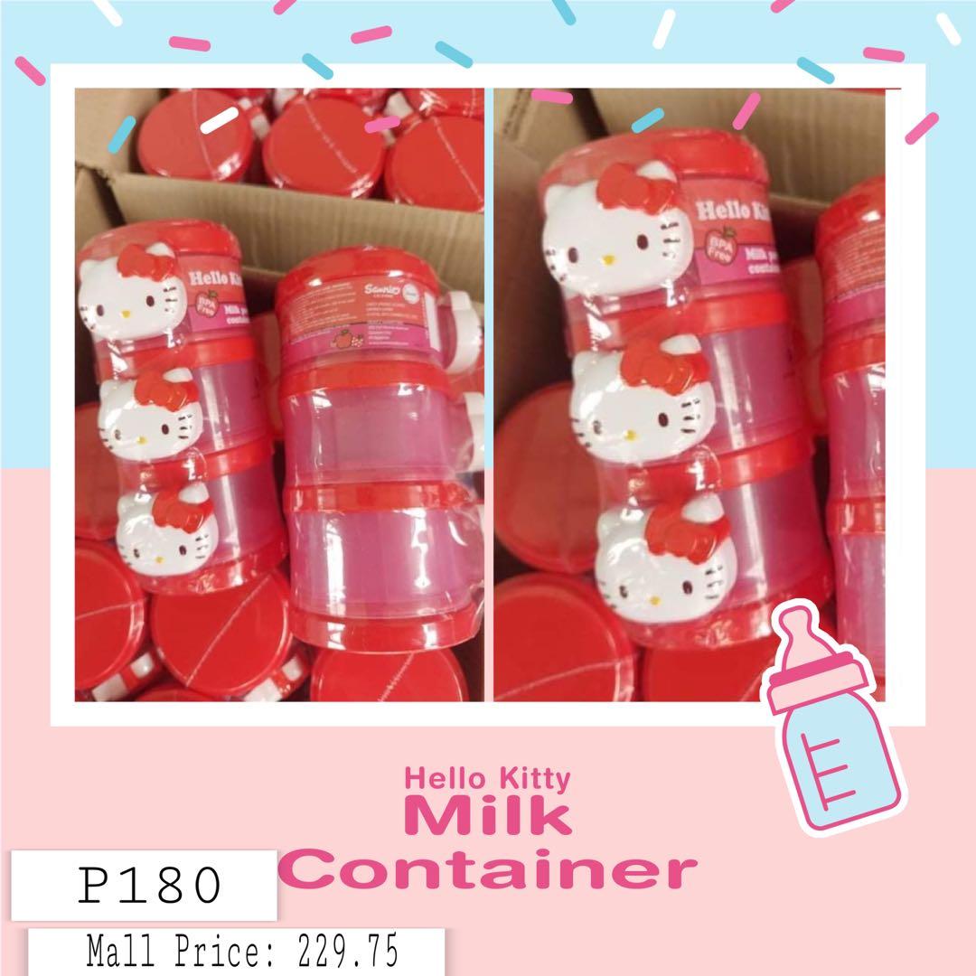 Hello Kitty Milk Container, Babies & Kids, Nursing & Feeding, Weaning ...