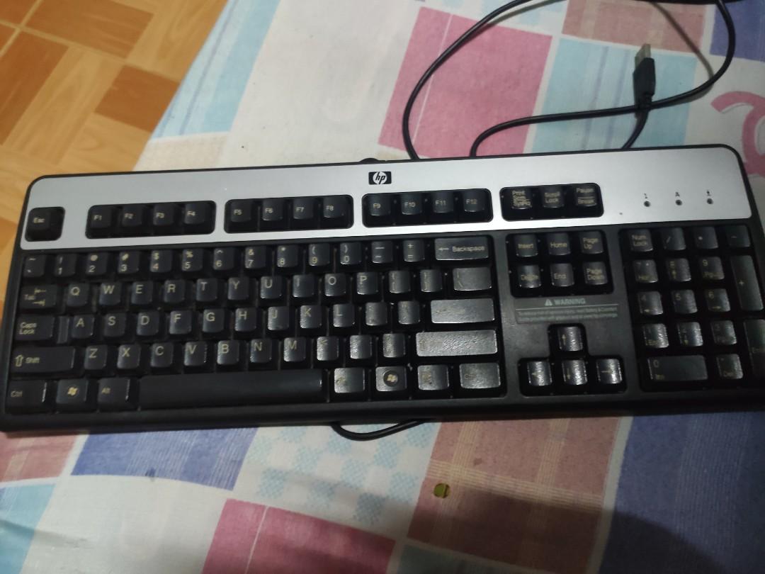 Hp Keyboard, Computers & Tech, Parts & Accessories, Computer Keyboard ...