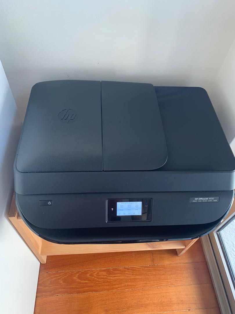 HP Printer OfficeJet 4650 - 1 new cartridge + stand free!, Computers ...