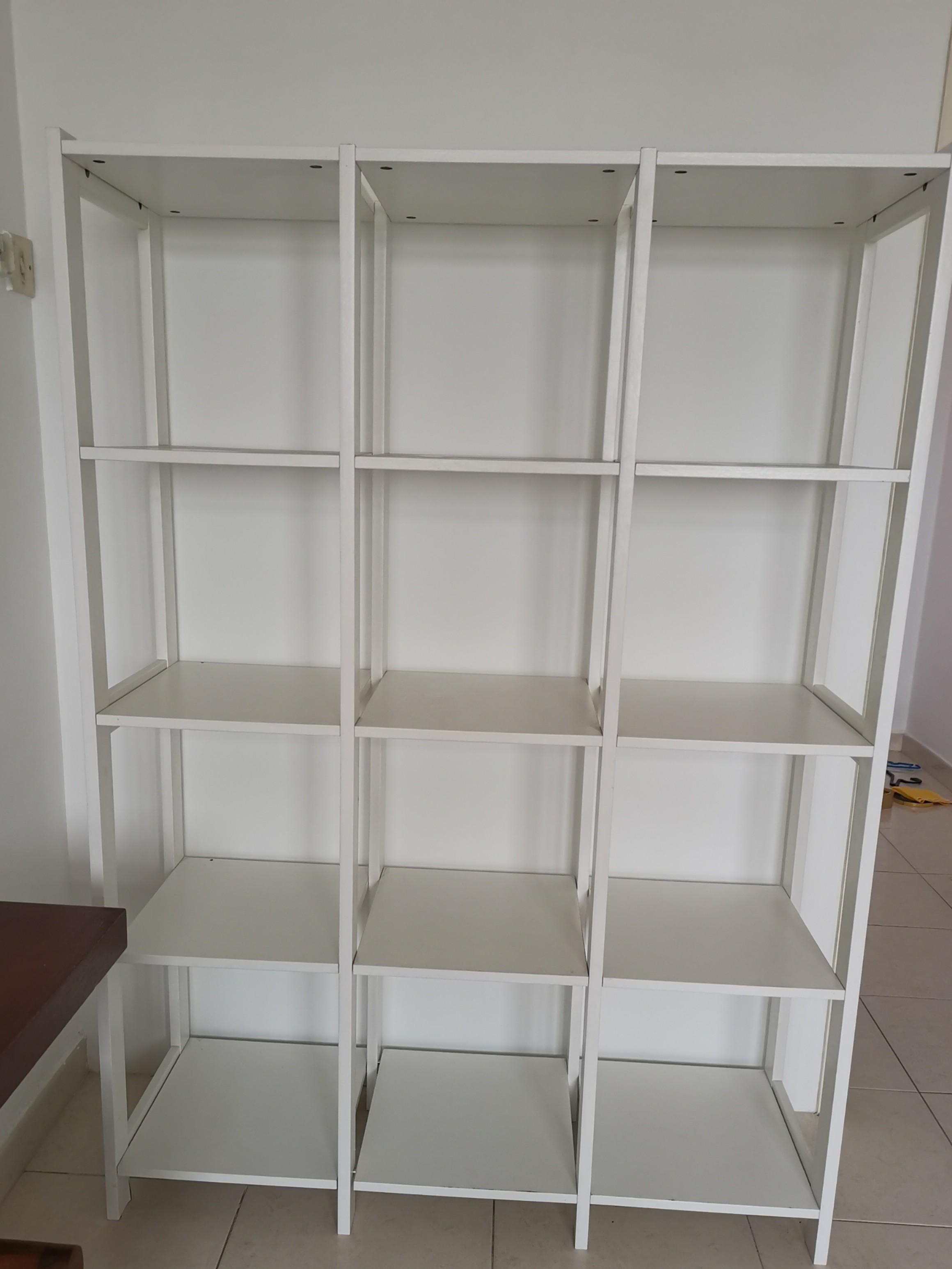 IKEA display racks, Furniture, Shelves & Drawers on Carousell