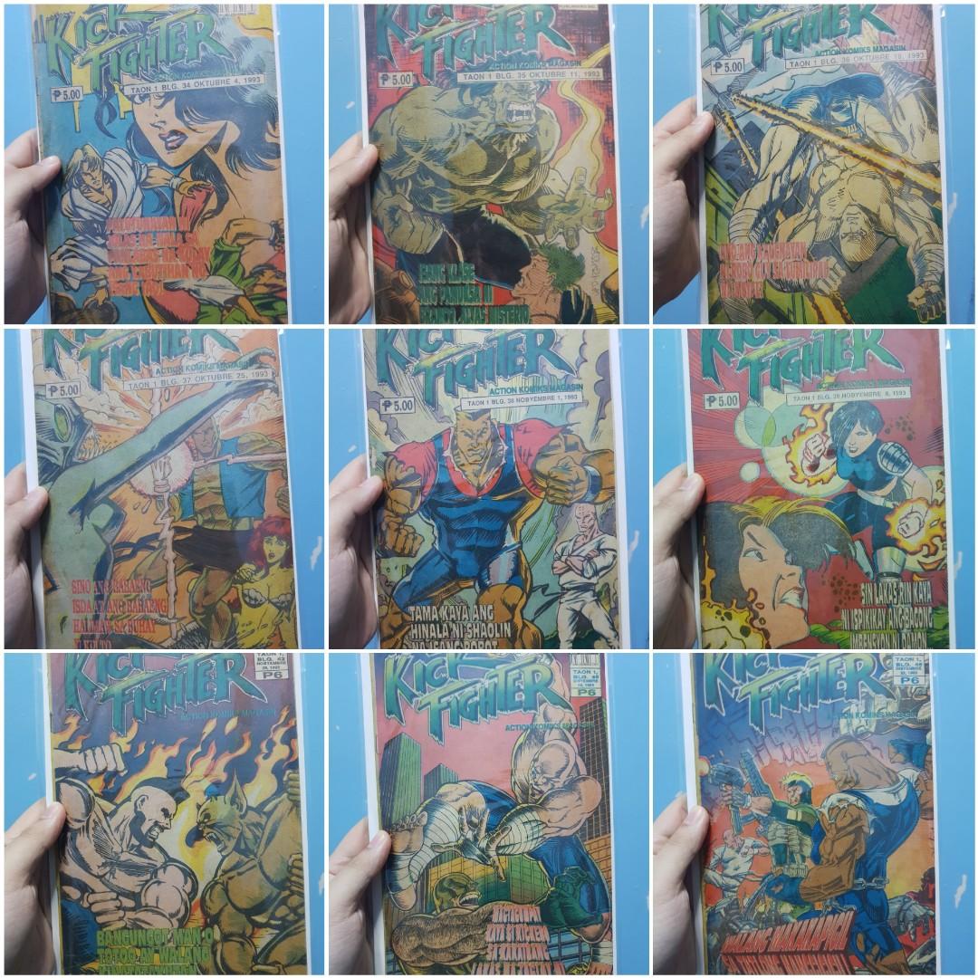 Kick fighter komiks not marvel dc funny comics, Hobbies & Toys, Books ...