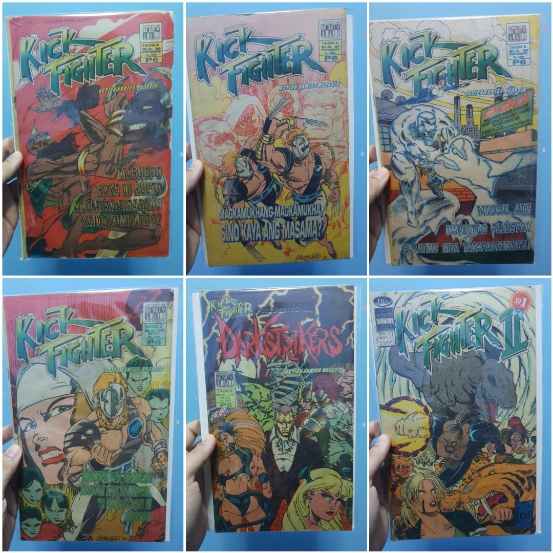 Kick fighter komiks not marvel dc funny comics, Hobbies & Toys, Books ...