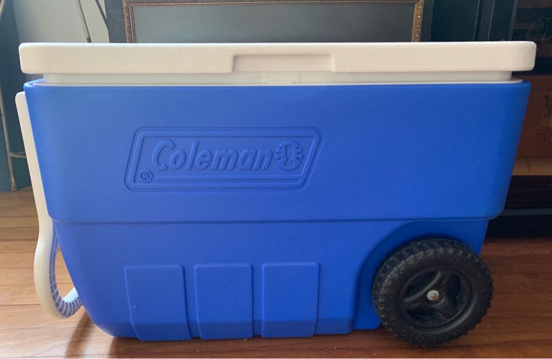 Large Coleman Cooler Box - as new, Furniture & Home Living, Kitchenware ...