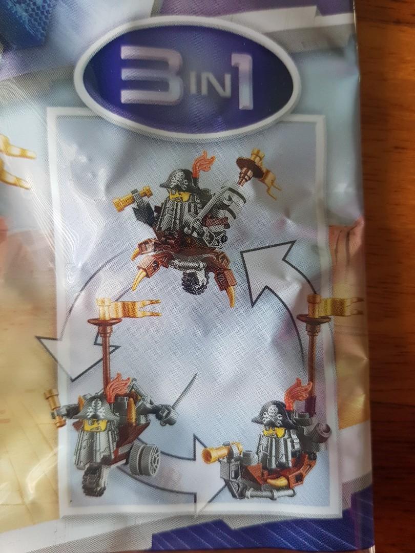 LEGO 3 in 1 Mini Master-Building MetalBeard, Hobbies & Toys, Toys ...