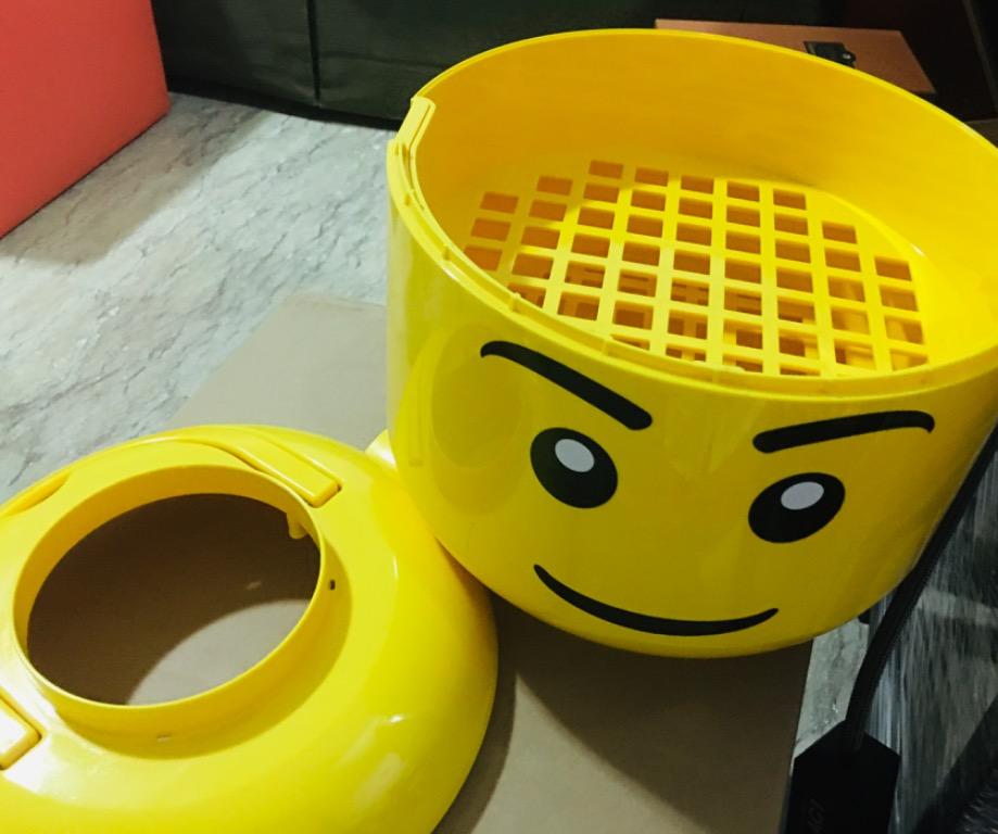 Lego Head Storage Box, Hobbies & Toys, Toys & Games on Carousell