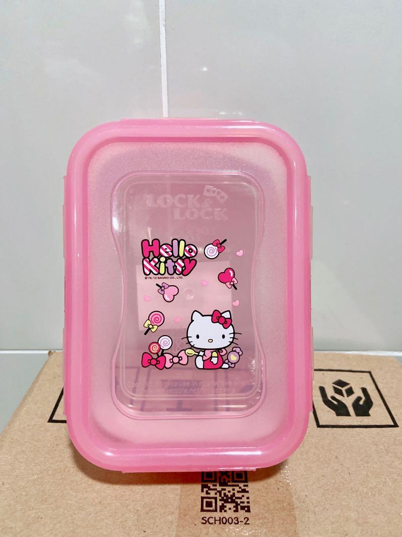 Lock&Lock Sanrio Hello Kitty Storage Box, Furniture & Home Living ...