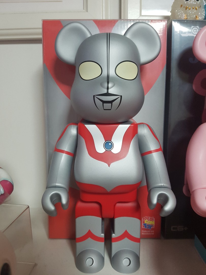 Medicom Bearbrick Ultraman First Version 400%, Hobbies & Toys, Toys ...