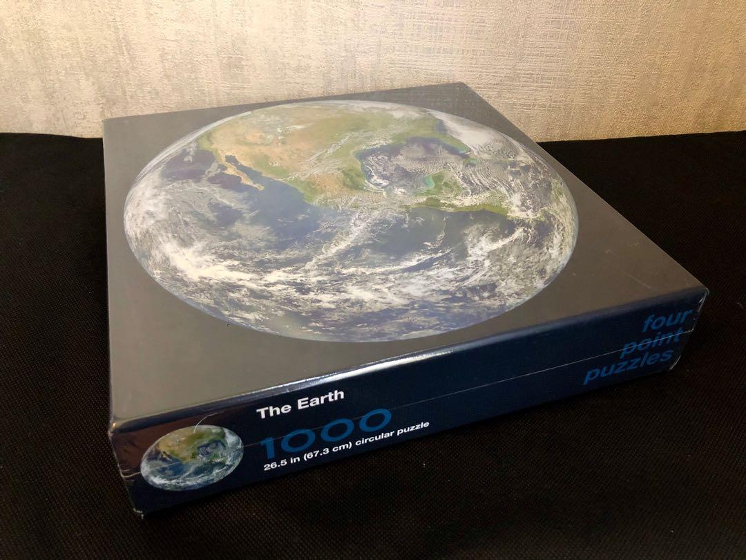 [現貨/開團夾單]NASA Four Point Puzzles月亮 地球 拼圖 The Moon The Earth Jigsaw ...