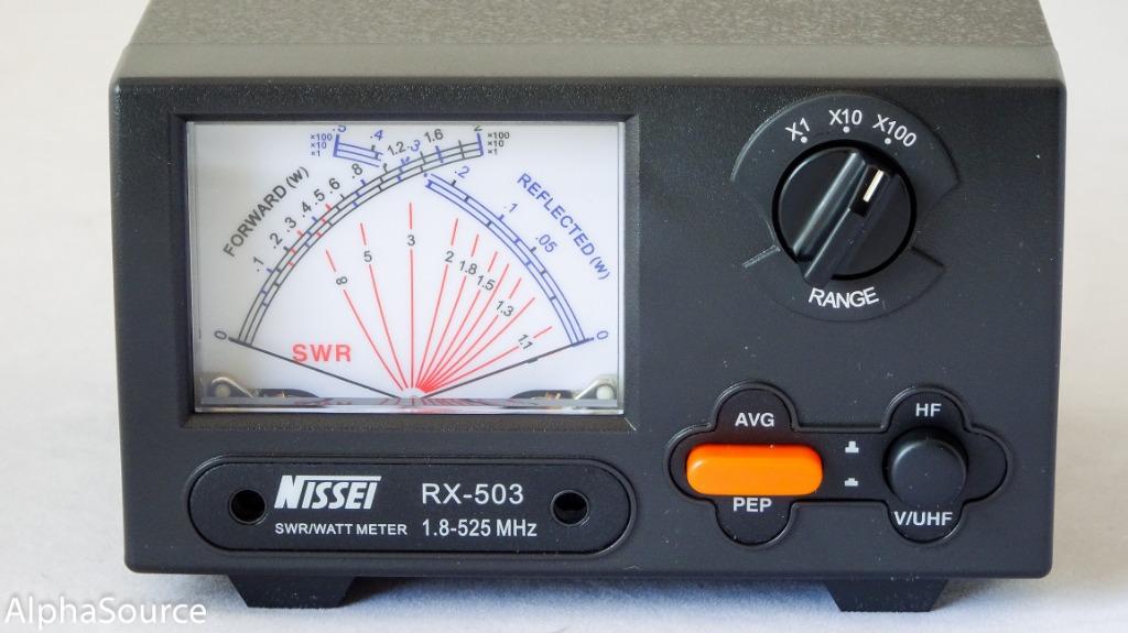 NISSEI SWR / WATT Meter HF-UHF Ham Radio, Audio, Other Audio Equipment ...