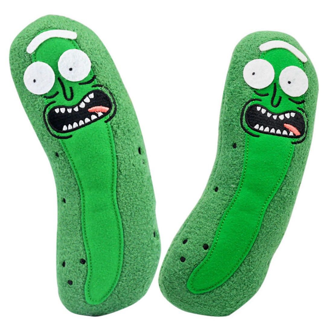 Official Rick And Morty Pickle Rick Soft Toy Adultswim, Hobbies & Toys ...
