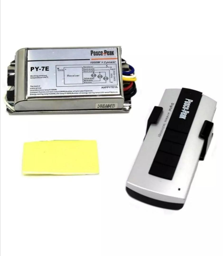 Posco Peak remote, Furniture & Home Living, Lighting & Fans, Fans on ...