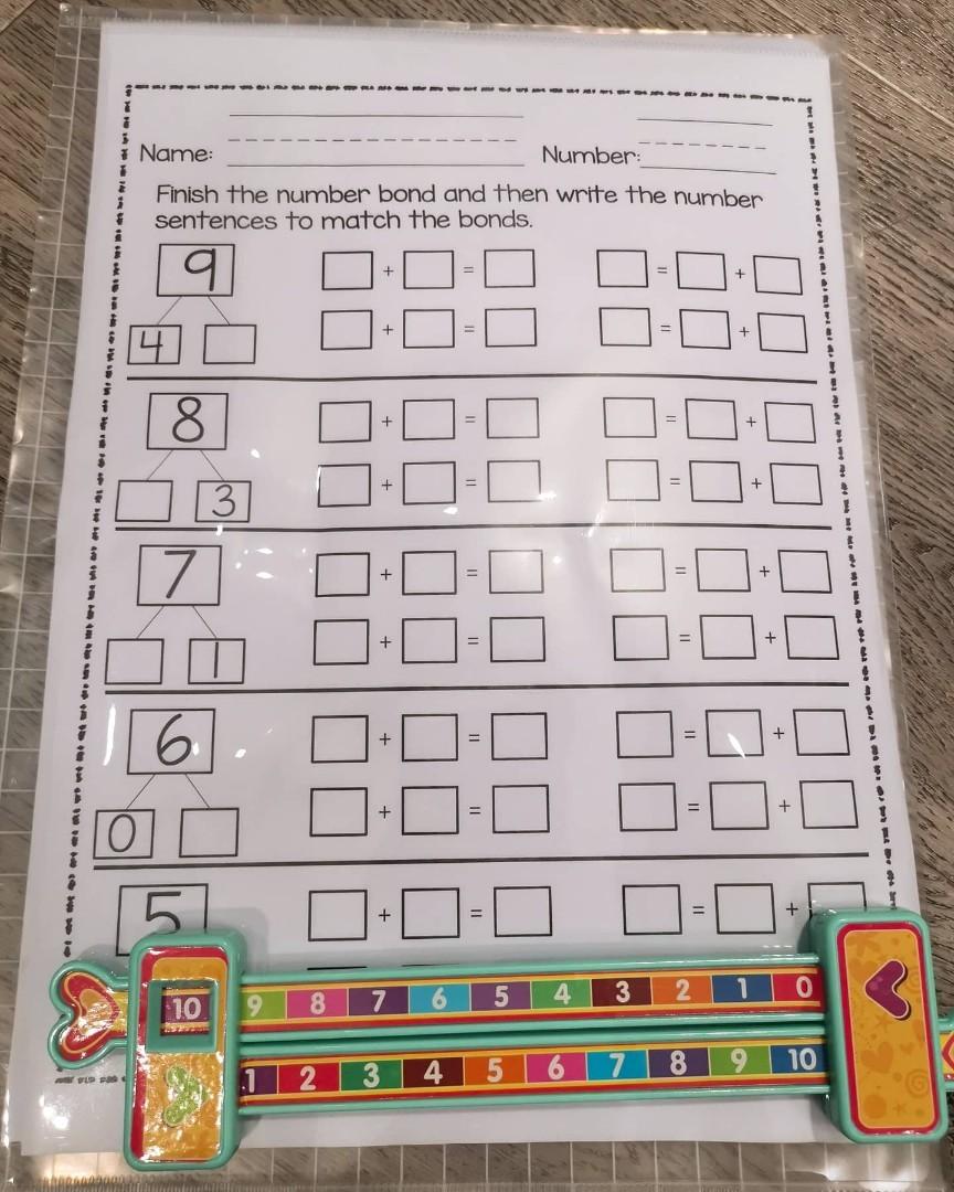 3 bundles - P1 Maths worksheets, Hobbies & Toys, Books & Magazines ...