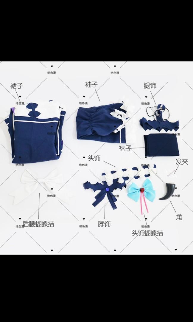 Rem devil cosplay, Hobbies & Toys, Memorabilia & Collectibles, Fan ...