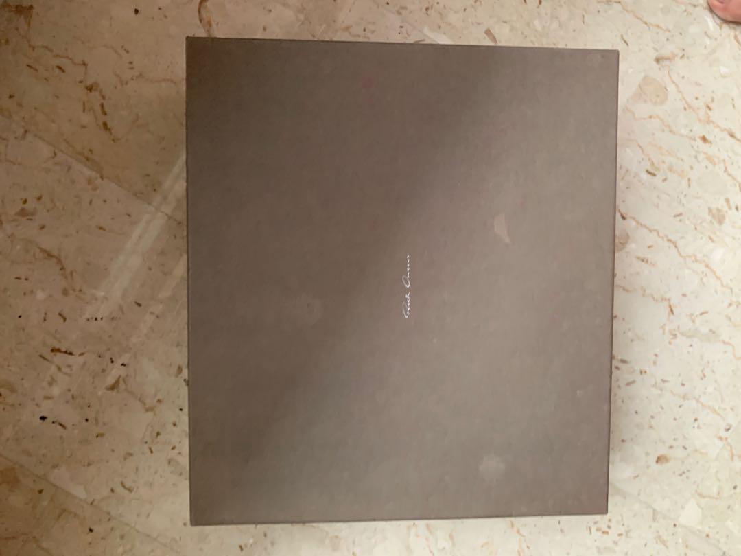 Rick owens box, Men's Fashion, Footwear, Sneakers on Carousell