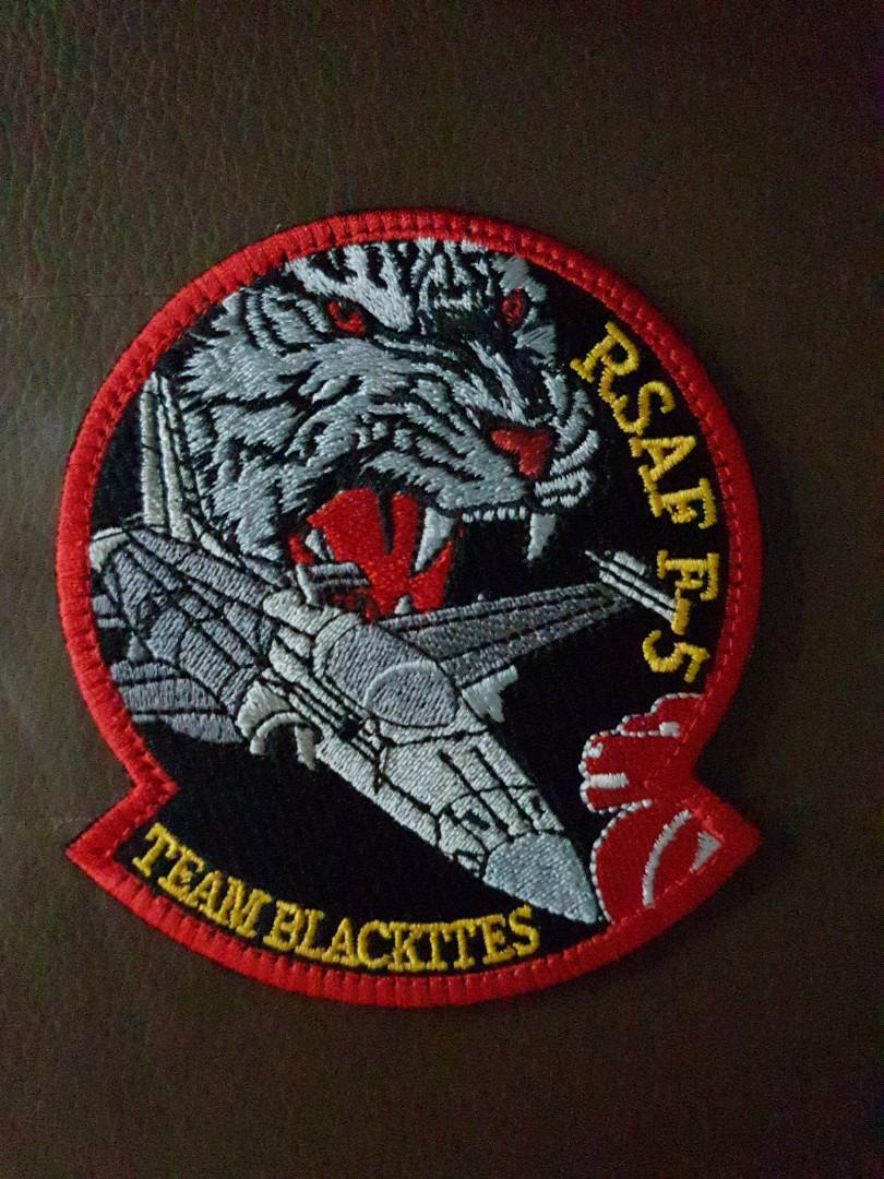 RSAF F-5 tiger patch, Hobbies & Toys, Memorabilia & Collectibles ...