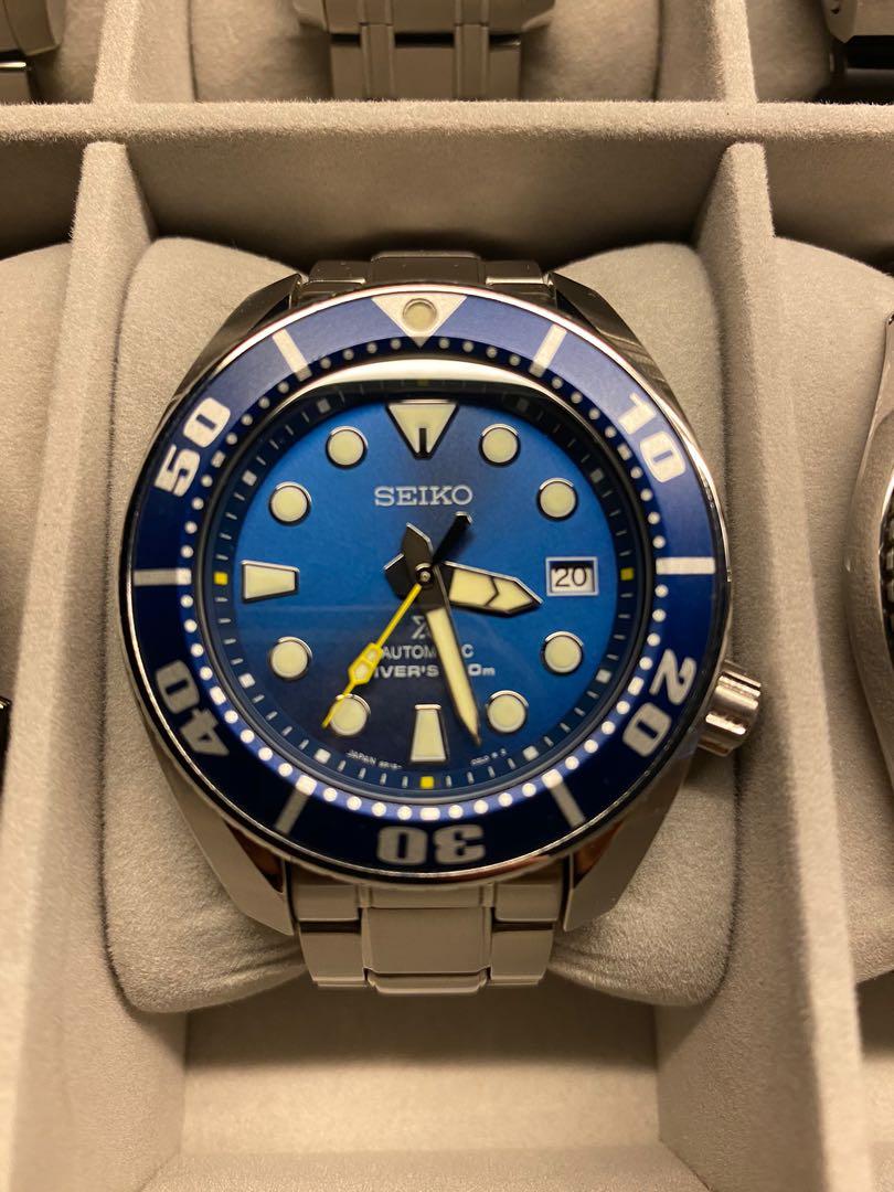 Seiko prospex sumo blue, Men's Fashion, Watches & Accessories, Watches ...