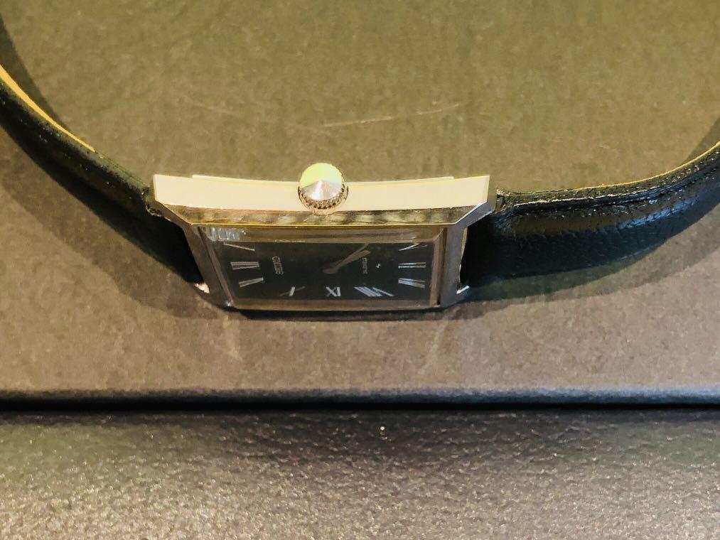 Seiko Rectangular Watch, Luxury, Watches on Carousell