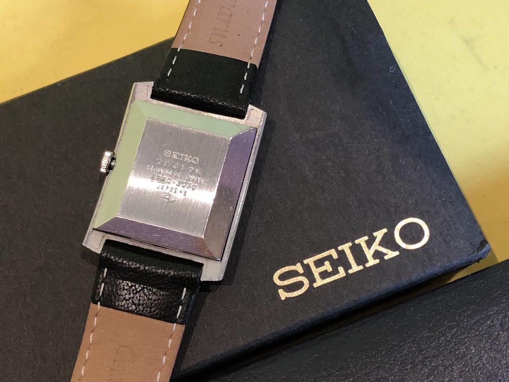 Seiko Rectangular Watch, Luxury, Watches on Carousell
