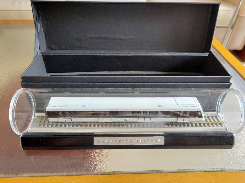 Singapore MRT Downtown Line Diecast Train Model, Hobbies & Toys ...