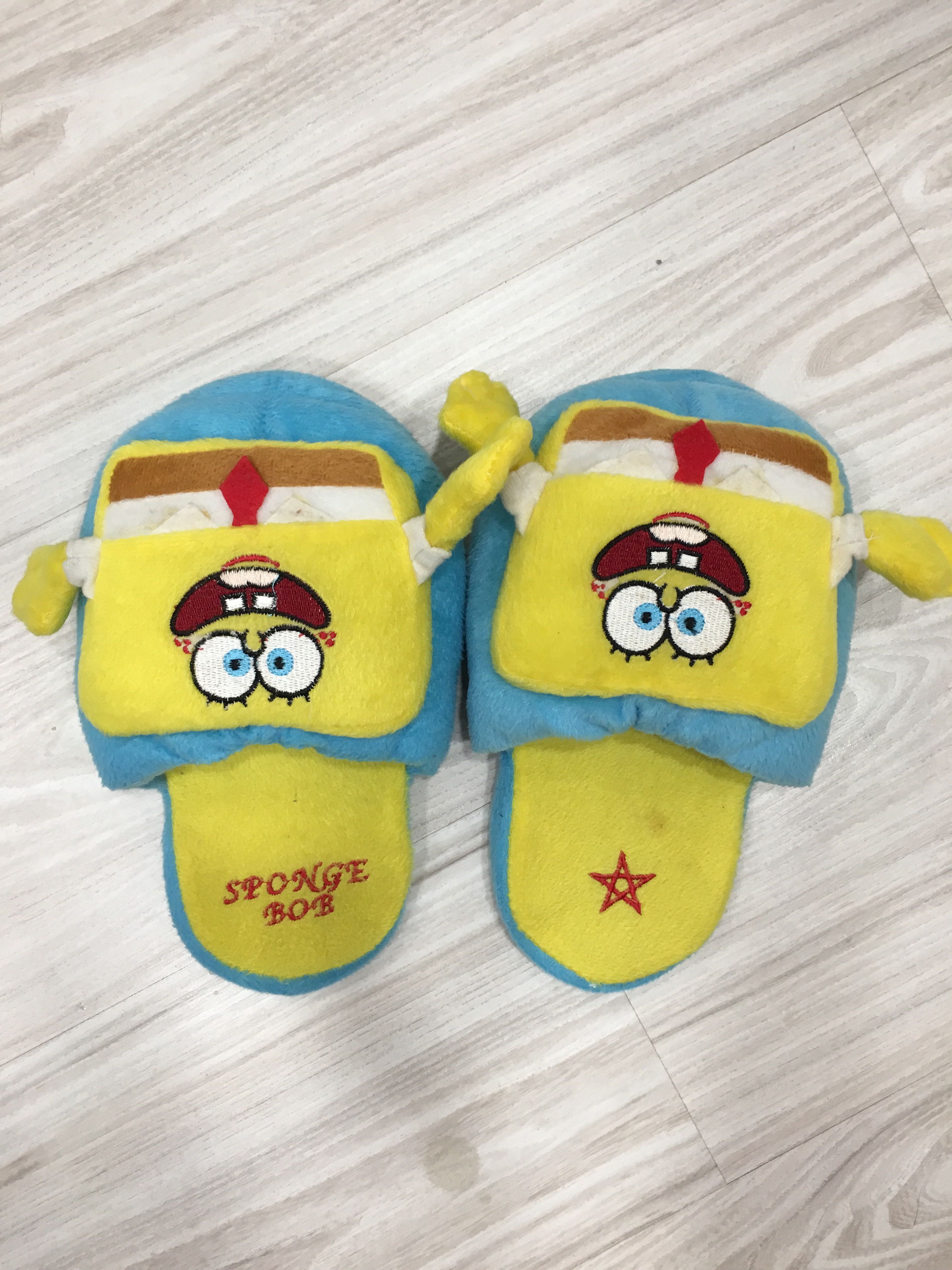 Spongebob Squarepants House Slippers, Babies & Kids, Babies & Kids ...