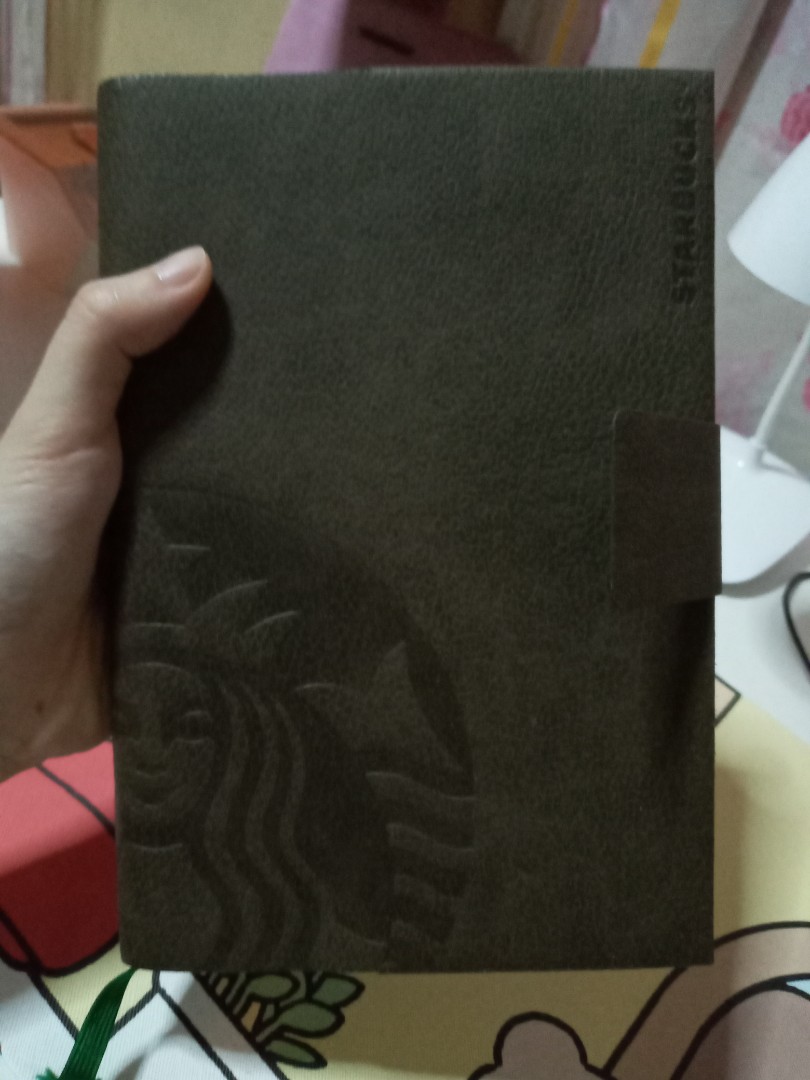Starbucks Leather Cover with Card Holder, Hobbies & Toys, Stationary ...