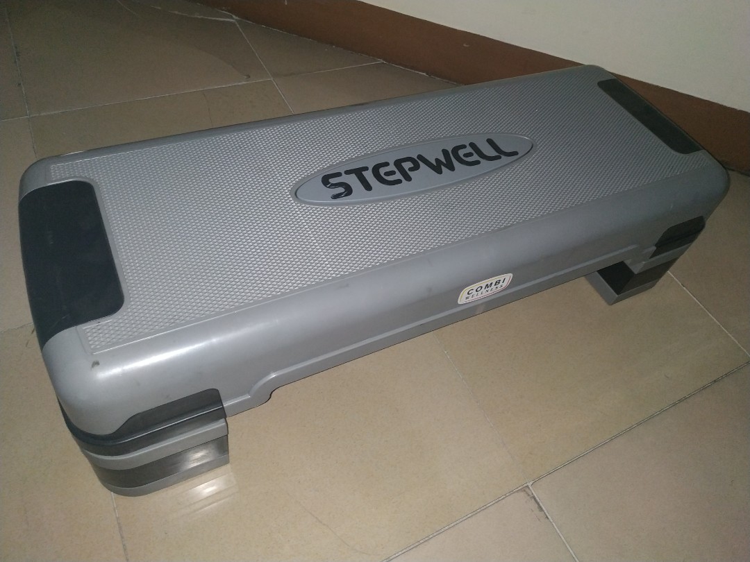 Stepwell exercise stepper. Sturdy, adjustable height. From Japan ...