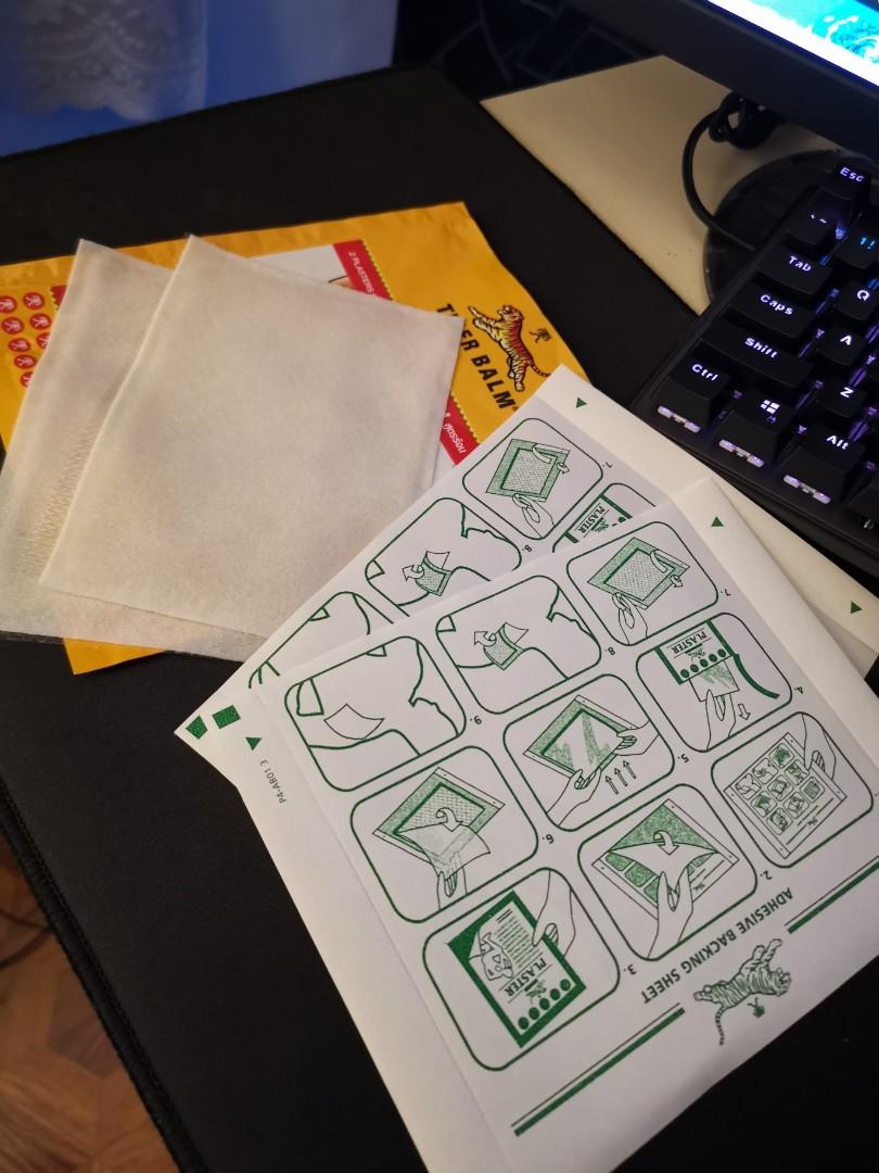 Tiger Balm Inhaler & Plaster. Like Katinko Salonpas, Health & Nutrition ...