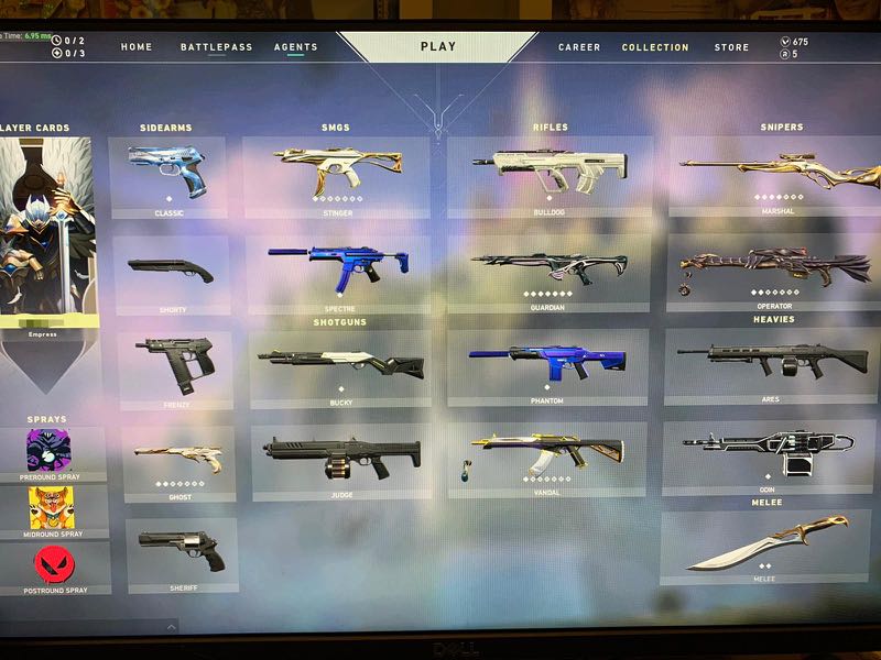 Valorant Ex Platinum 1 Account With Skins, Toys & Games, Video Gaming ...