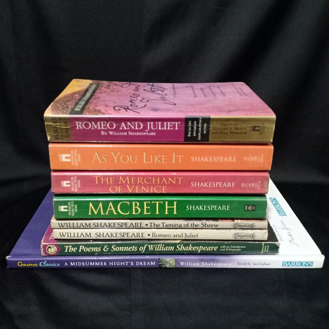 William Shakespeare Books Set Bundle Lot, Hobbies & Toys, Books ...