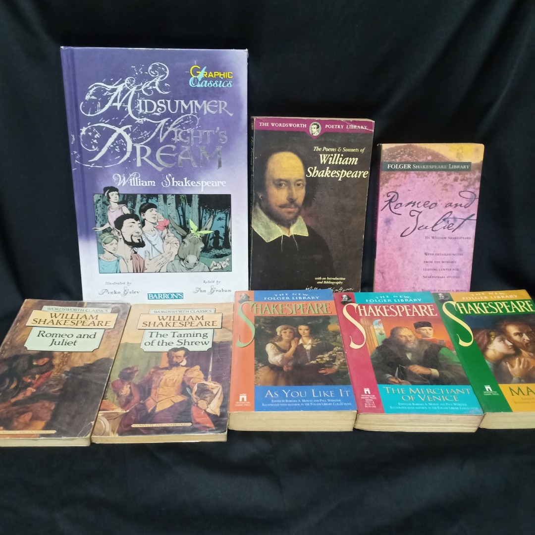 William Shakespeare Books Set Bundle Lot, Hobbies & Toys, Books ...