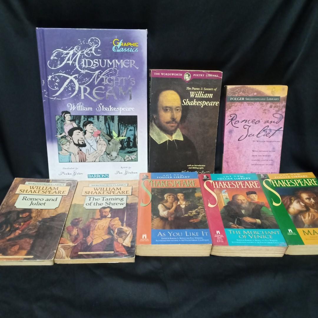 William Shakespeare Books Set Bundle Lot, Hobbies & Toys, Books ...