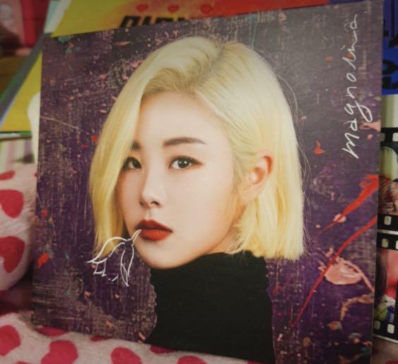 WTS Magnolia Album MAMAMOO Wheein, Entertainment, K-Wave on Carousell