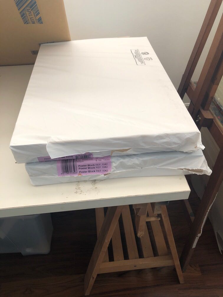 Artist carton boards, Hobbies & Toys, Stationery & Craft, Stationery ...