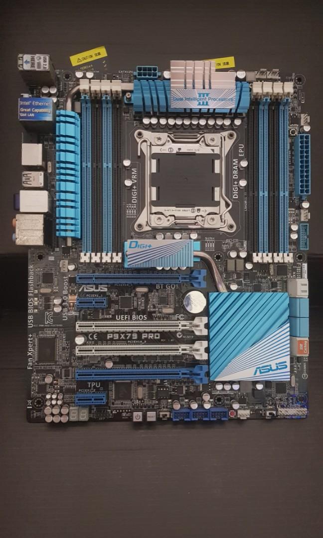 ASUS P9X79 PRO MOTHERBOARD, Computers & Tech, Parts & Accessories ...