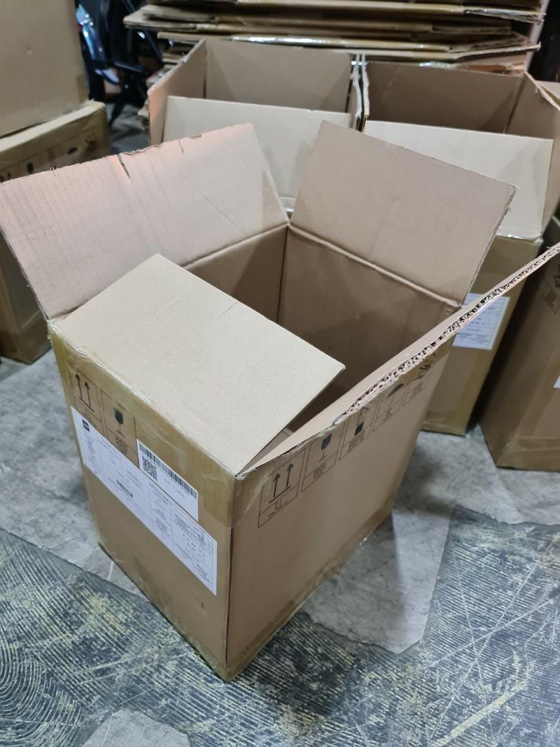 Used Cartons Boxes Carton Box Rectangle Large Box/ Courier Box ...