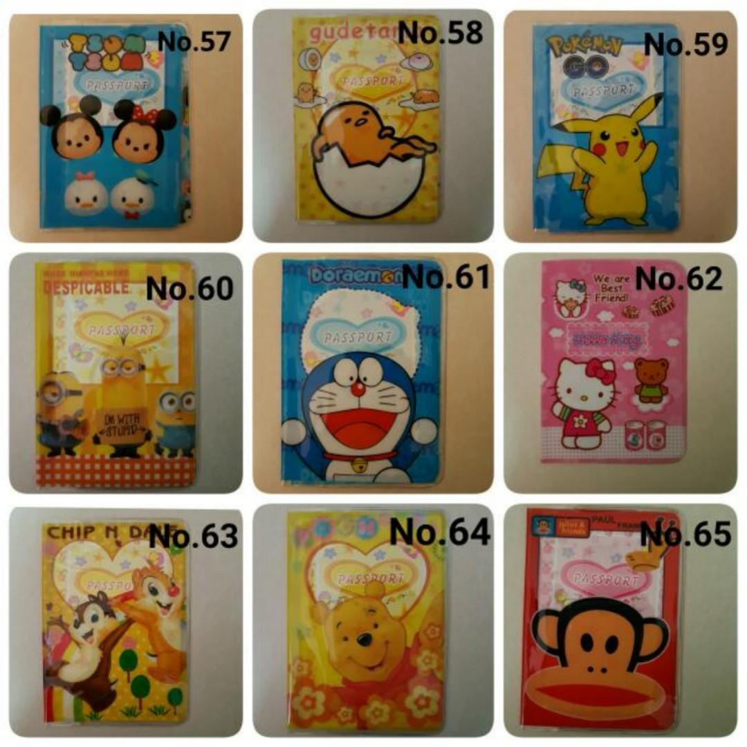 Cartoon Passport Cover, Hobbies & Toys, Travel, Travel Essentials ...