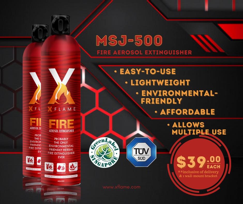 Fire extinguisher (handy canister), Everything Else on Carousell