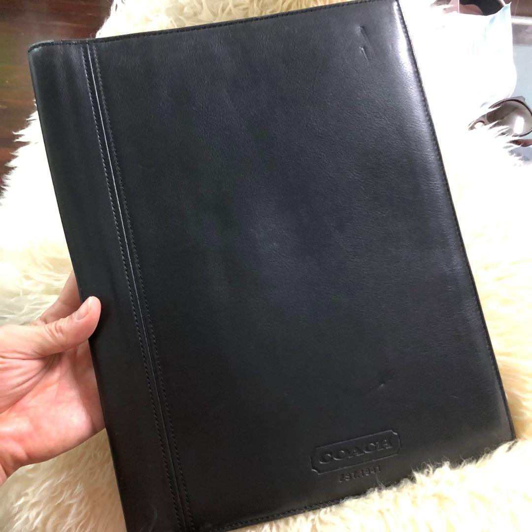 80% OFF! Coach A4 Porfolio Folder, Luxury, Accessories on Carousell