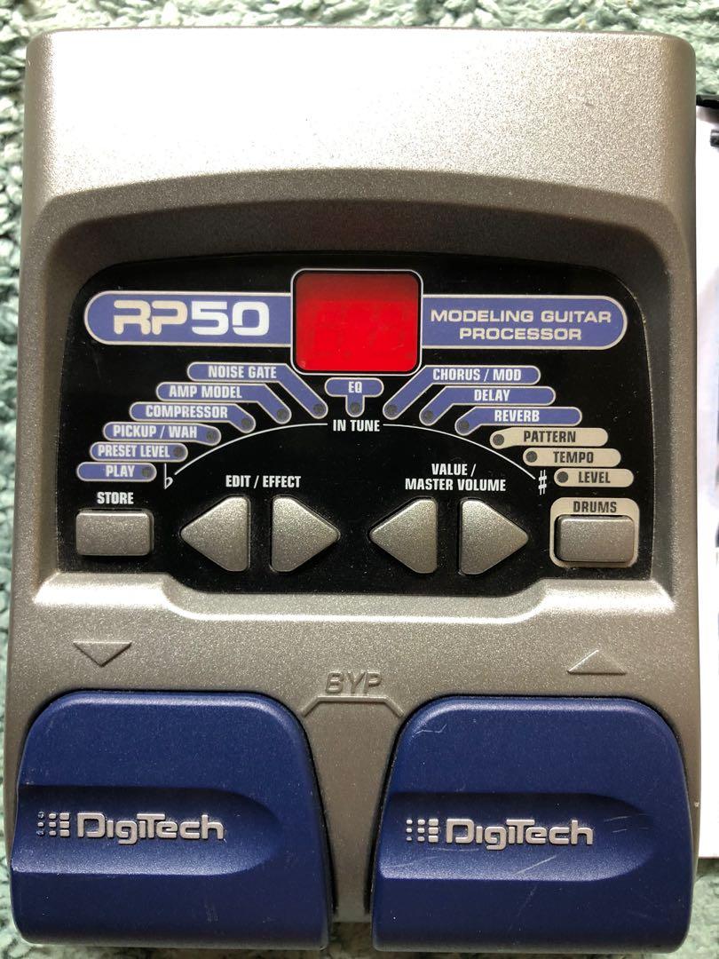 Digitech RP-50 (guitar multi effect ), Hobbies & Toys, Music & Media ...