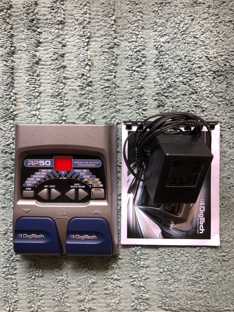 Digitech RP-50 (guitar multi effect ), Hobbies & Toys, Music & Media ...