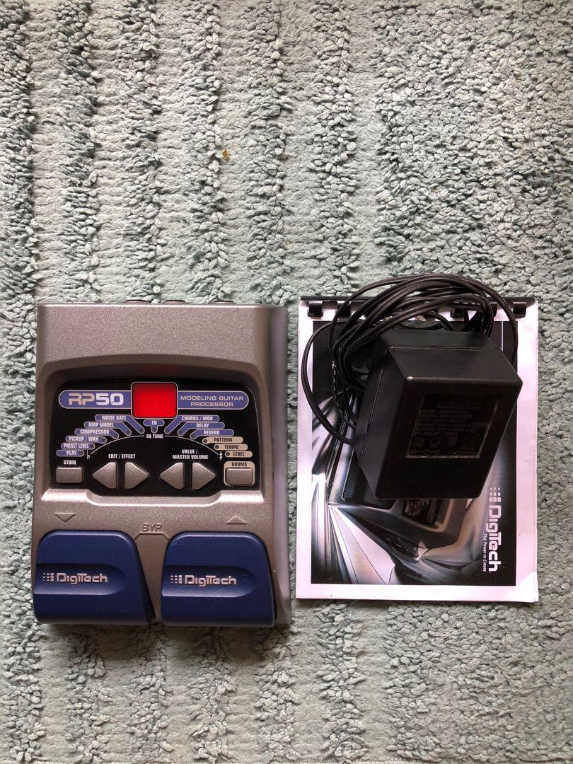 Digitech RP-50 (guitar multi effect ), Hobbies & Toys, Music & Media ...